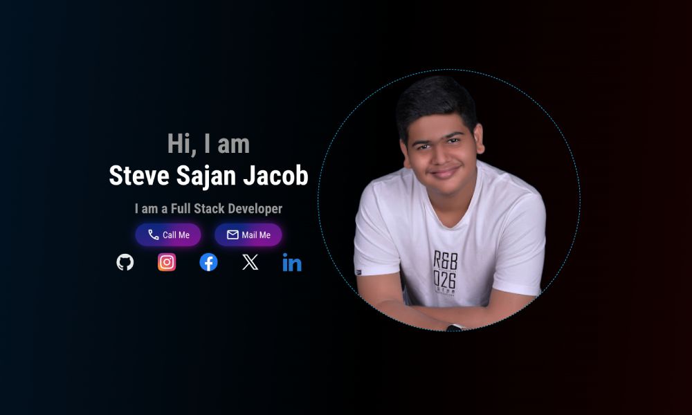 Steve Sajan Jacob